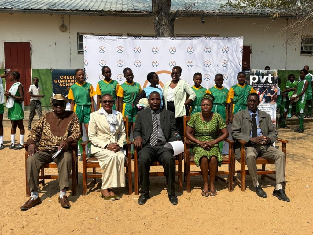 NASRIA donates sports kits Kangongo Senior Secondary School - Namibia ...
