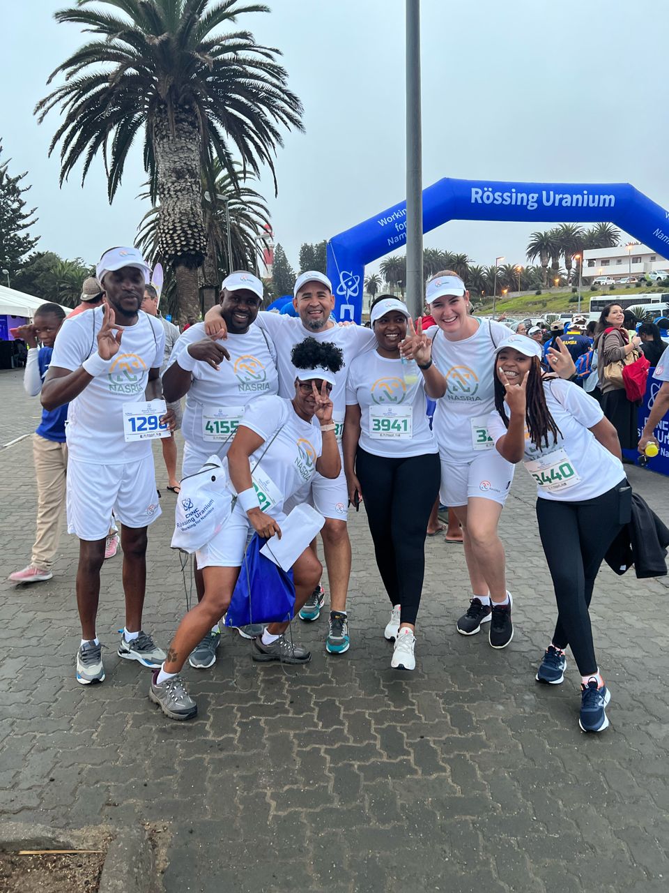 NASRIA Employees Participate in The Rossing Uranium Marathon - Namibia ...